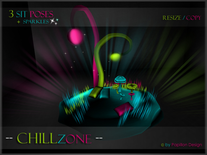 Second Life Marketplace - .:: PaPiLLoN Design ::. ChillZone